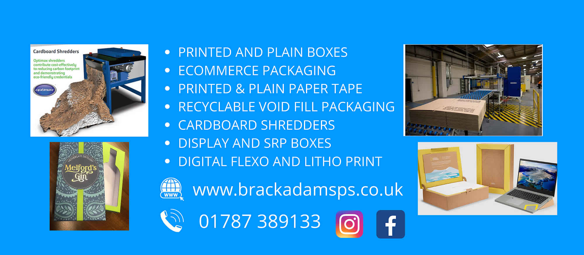 Printed & Plain Cardboard Boxes. Packaging Supplies